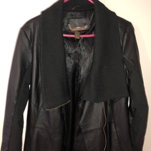 IMAN | Jackets & Coats | Iman Genuine Leather Coat | Poshmark